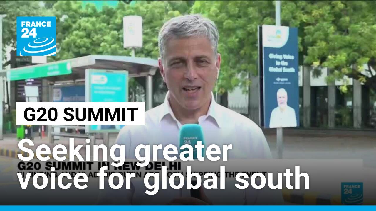 India seeking greater voice for developing world at G20 summit - France 24